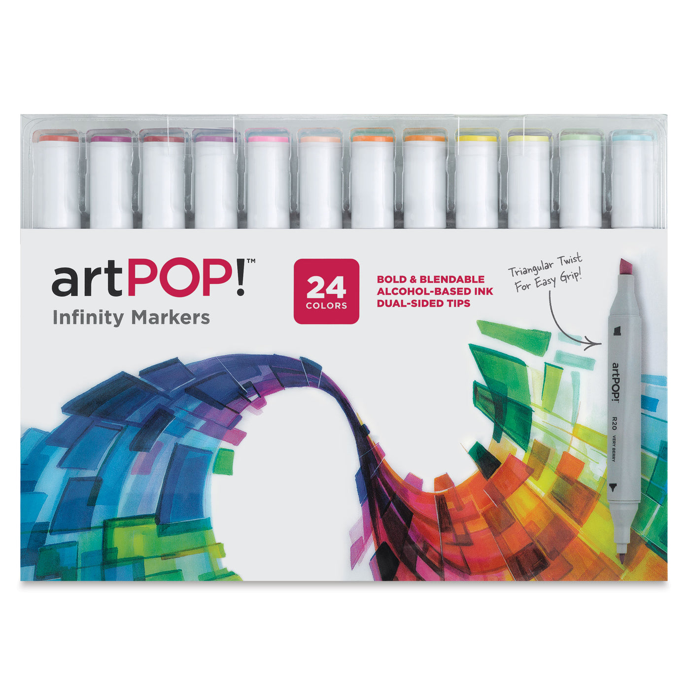 Infinity Art Markers, Set of 24 | artPOP!