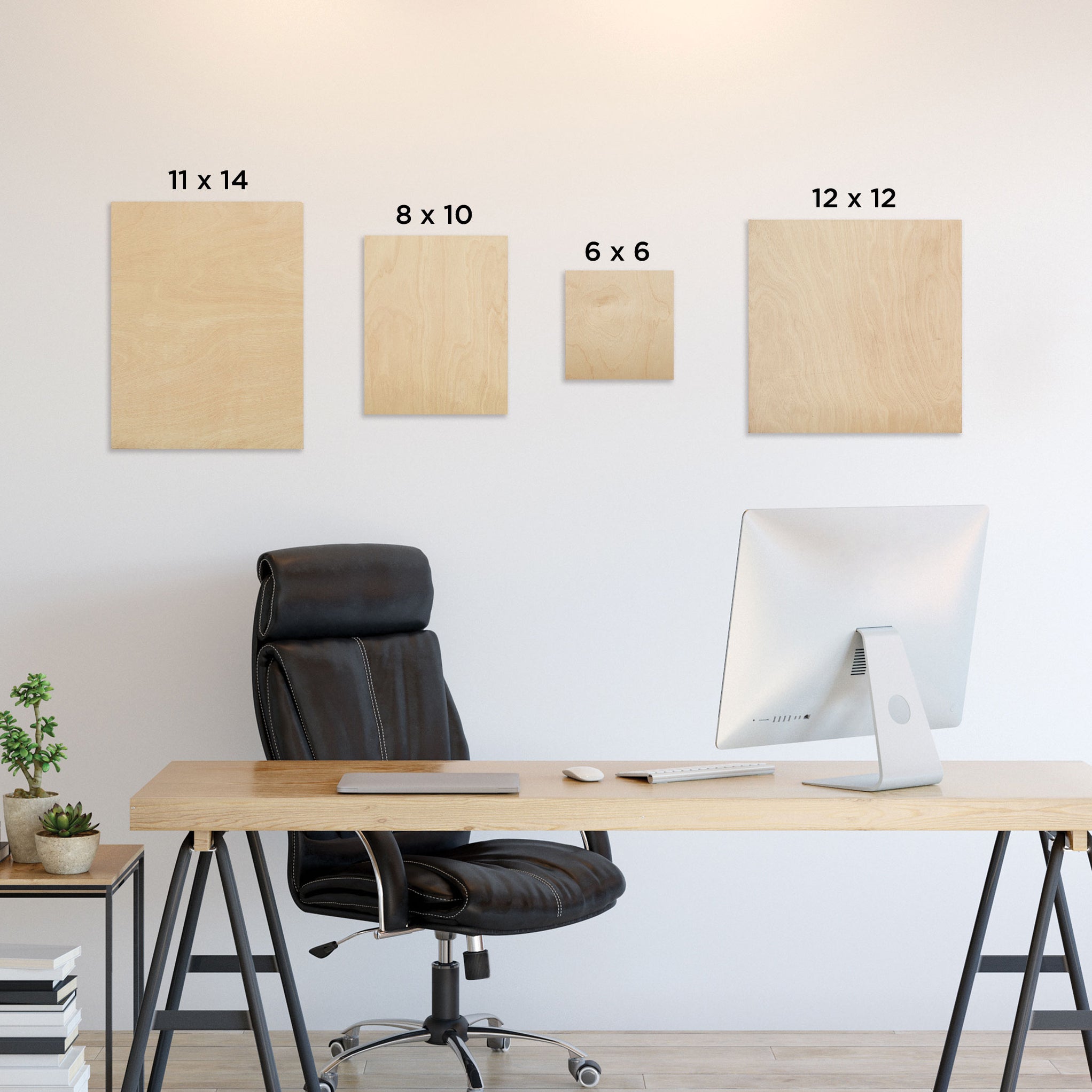 Wood Panel, 8" x 10", Pack of 6 | artPOP!