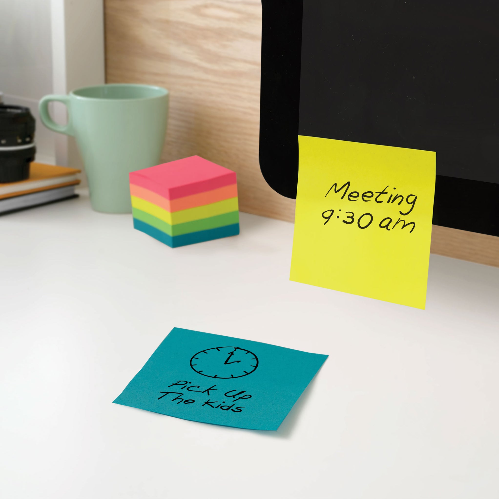 Rainbow Sticky Note Cube | artPOP!